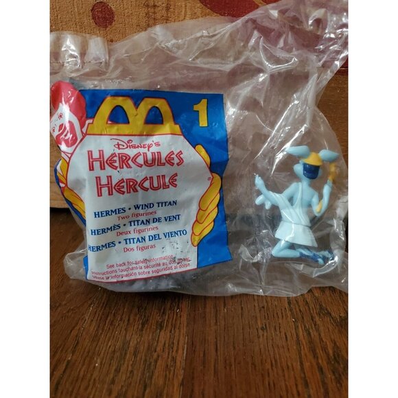 Toys | New Sealed Mcdonalds Happy Meal Toy Disney Hercules Hermes Wind ...